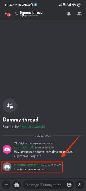 How To Create A Conversation Thread In Discord GeeksforGeeks