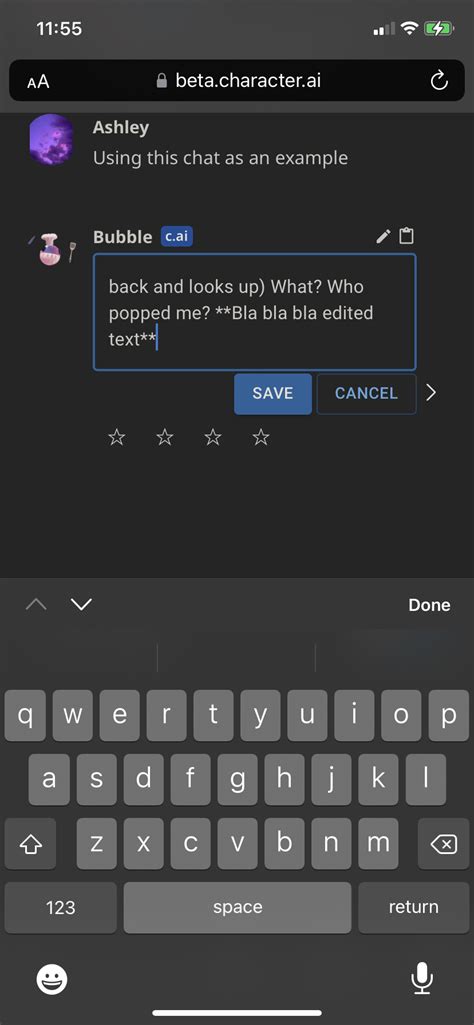 Edit Button Not Working Help Needed With Example Rcharacterai