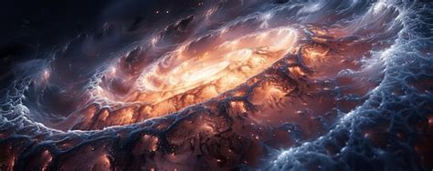 Premium Photo Fractal Patterns Of Connectivity Spiraling Background