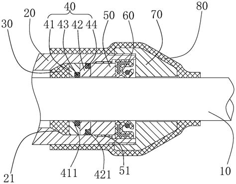 Inhaul Cable End Waterproof Sealing Device Using Framework Spring Sealing Ring Eureka Patsnap