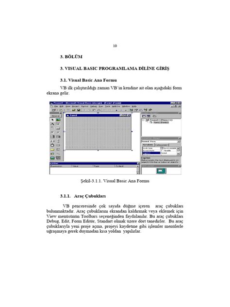 Visual Basic Programlama Di̇li̇ne Gi̇ri̇ş Pdf