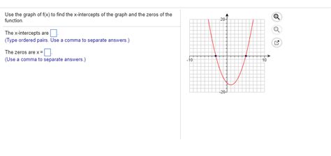 Solved Use The Graph Of F X To Find The X Intercepts Of The Chegg
