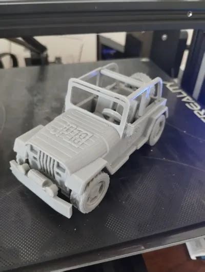 Jurassic Park Jp18 Jeep By Fay3dlab Makerworld Download Free 3d Models