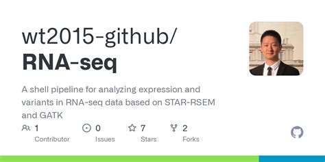 GitHub Wt Github RNA Seq A Shell Pipeline For Analyzing Expression And Variants In RNA