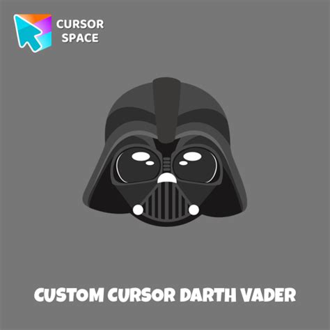 custom cursor custom cursor darth vader for chrome cursor space