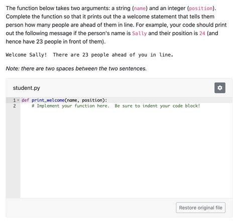 solved the function below takes one argument a list