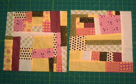Colorful Crazy Patch Quilt Block
