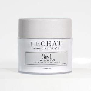 Lechat Perfect Match Pro 3 In 1 Acrylic Dipping Powder Pristine White