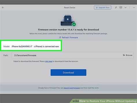 5 Ways To Restore Your Iphone Without Updating Wikihow
