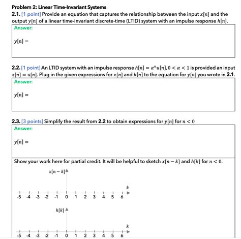 solved problem 2 linear time invariant systems 2 1 [1