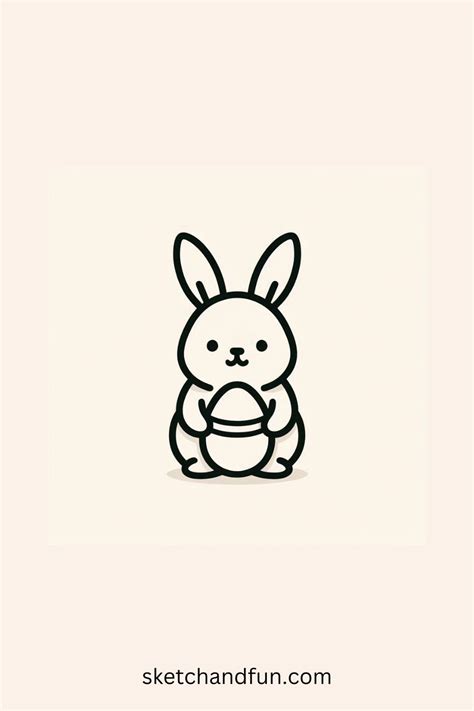 Best 12 51 Easy Cute Easter Drawing Ideas Sketch And Fun Artofit