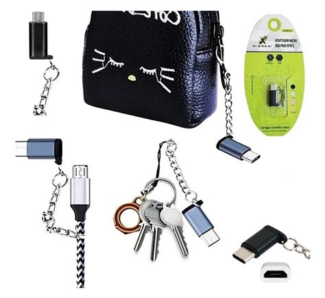 Adaptador V8 Micro Usb Femea X Tipo C Macho Xc Adp 03 X Cell