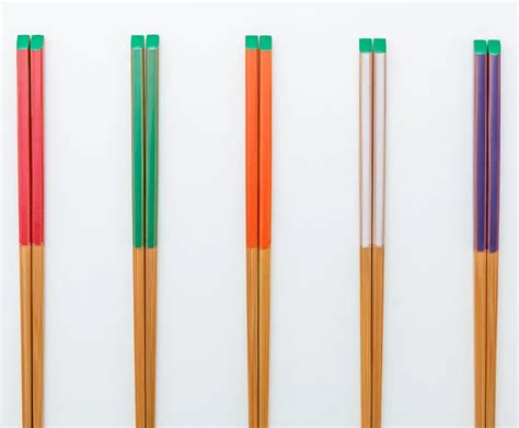 야마치쿠 Yamachiku 야마치쿠 일본 천연 대나무 요리용 젓가락 5가지 채소 컬러 시리즈 위시버킷