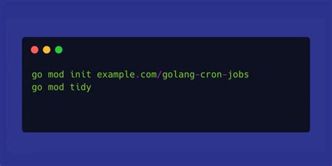 Creating Golang Cron Jobs Rdevto