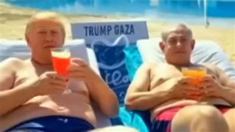 Donald Trump Shares Whats Next For Gaza Ai Video On His Truth Social