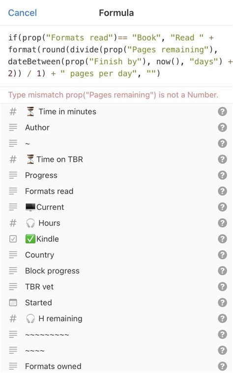 Formula Help Needed Rnotion