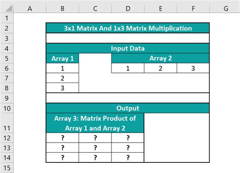 MMULT Excel Function Formula Examples How To Use