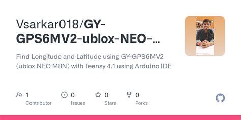 Github Vsarkar018gy Gps6mv2 Ublox Neo M8n With Teensy 41 Arduino