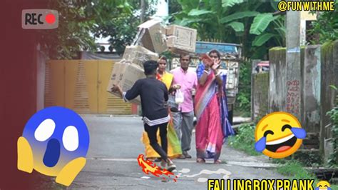 kolkata k Road per falling box prank😂challenge hasi rok nahi payenge ||funny prank videos 2023 ...