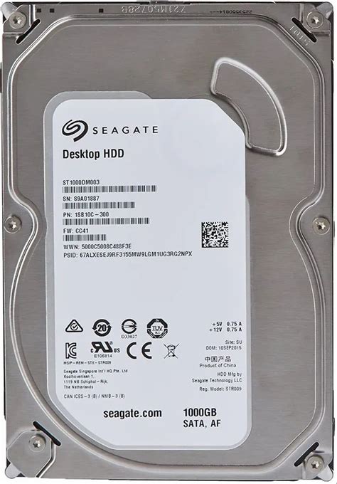 Seagate 1000gb Desktop Hard Disk Model Name Number Stx Str009 At ₹ 2100 Piece In New Delhi