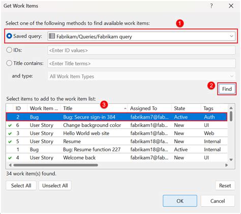 Bulk Modify Azure Boards Work Items With Excel Azure Boards Microsoft Learn