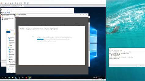 10 VCenter Installation Stages 2 VCenter Server Setup YouTube