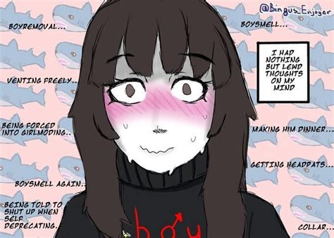 Boymoder Hair Inspo T4t Yuri Transfem Art Trans Anime Art