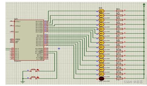 51单片机按键中断控制流水灯样式 Csdn博客