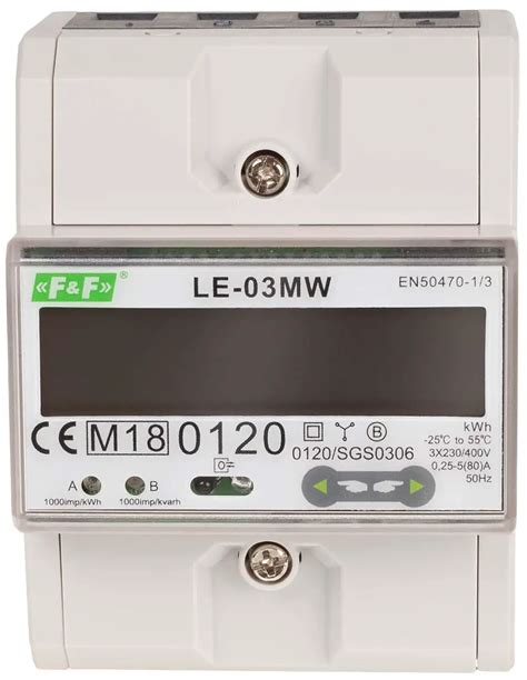 F F Le 03mw Electricity Energy Meter Instruction Manual