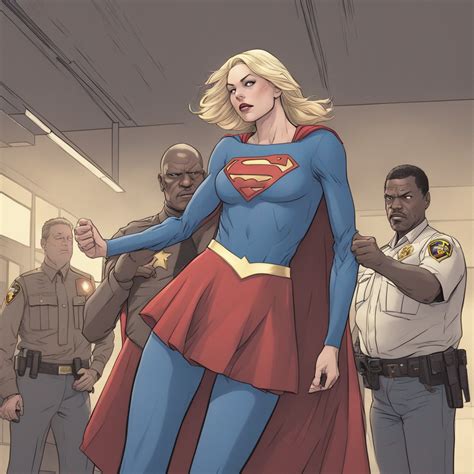 Supergirl Arrested By Sk132 On Deviantart