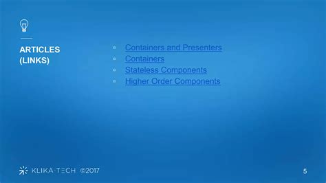 Writing Scalable React Applications Dive Into React Pptx
