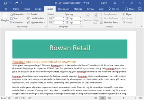 assignment edit a newsletter computer applications for managers