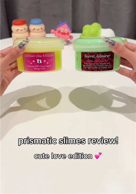 Satisfying Slime Asmr Review Prismatic Slimes Tiktok