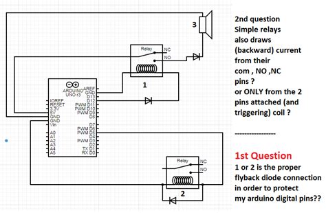 Are Flyback Diodes Needed In My Circuit General Electronics