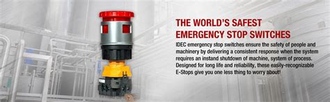 Idec E Stop Safety Switches And Pushbuttons