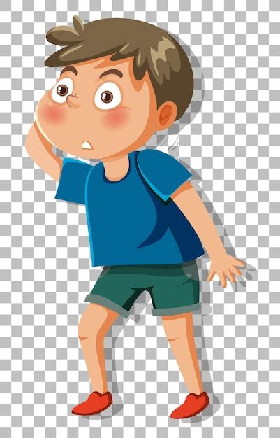 Embarrassed Boy Clipart Images