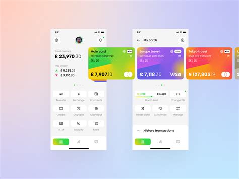 Banking App Ui Ux Design On Behance