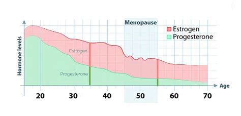 Progesterone Vs Estrogen Chart Typical Estrogen And Progesterone