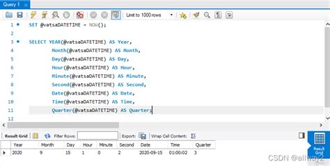 在 Mysql 中使用 Datetimedatetime Mysql Csdn博客