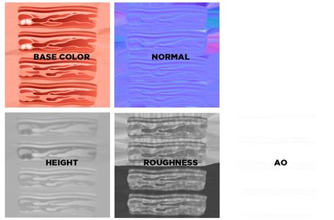 3d Cartoon Bacon Model Turbosquid 2078970