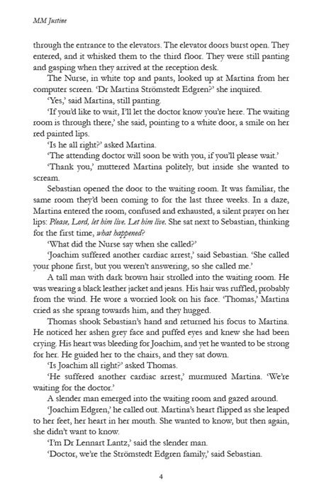 Excerpt M M Justine Book Collection
