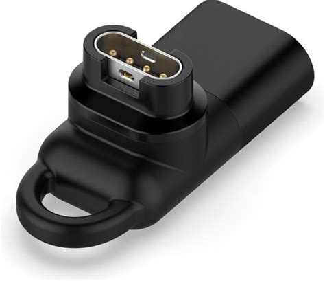 YONO Oplader Adapter Geschikt Voor Garmin Smartwatch Type C Zwart Bol