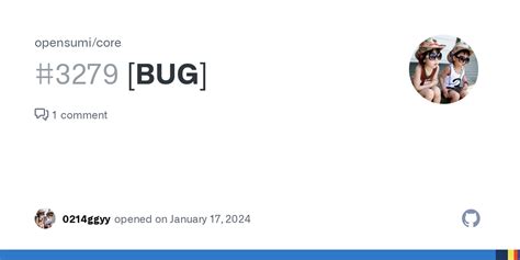 Bug · Issue 3279 · Opensumicore · Github