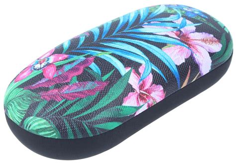 Robust Tropical Glasses Case Metal Hinge And Structured Cover Stylish