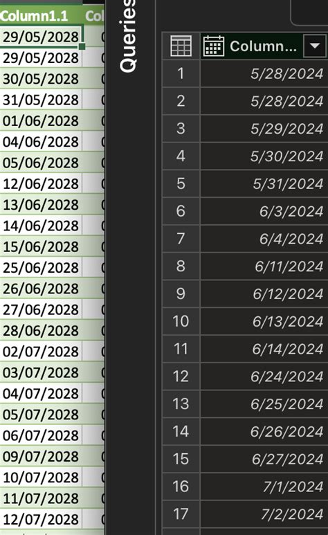 power query inserts wrong dates to excel microsoft community hub