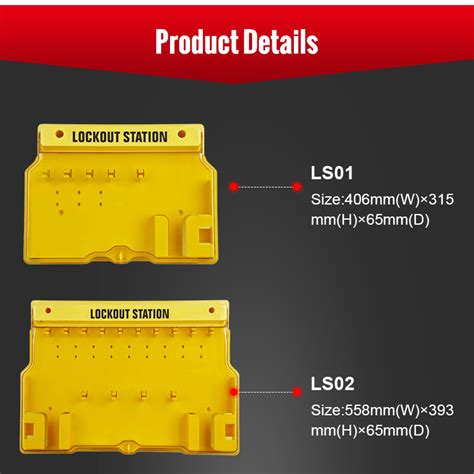 China 2020 Wholesale Price Lockout Station Board Safety Padlocks
