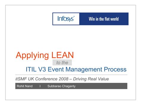 Lean Itil Event Management Pdf