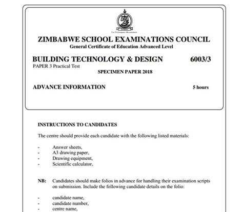 Zimsec Advanced Level Past Exam Papers Zimsec Past Exam Papers And