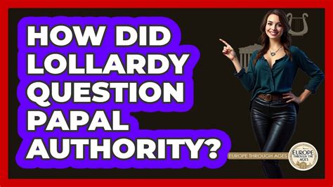 How Did Lollardy Question Papal Authority Youtube