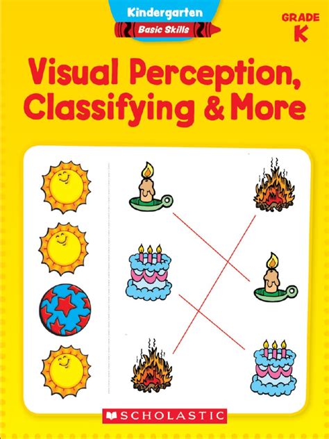 Prek Visual Perception Classifying And More Pdf Color Perception